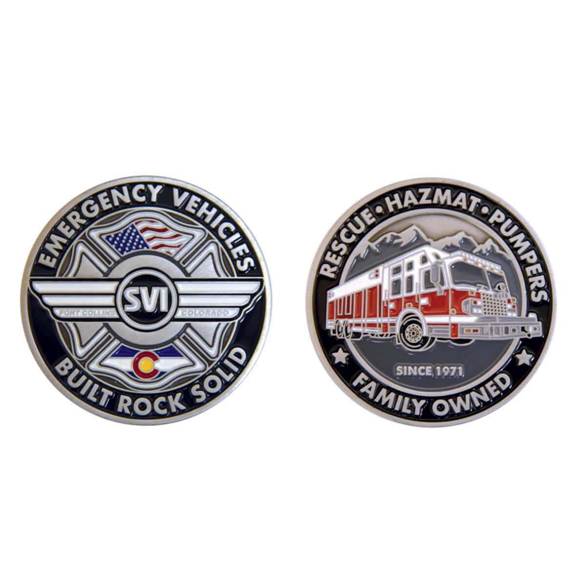SVI Trucks Rock-Solid Challenge Coin