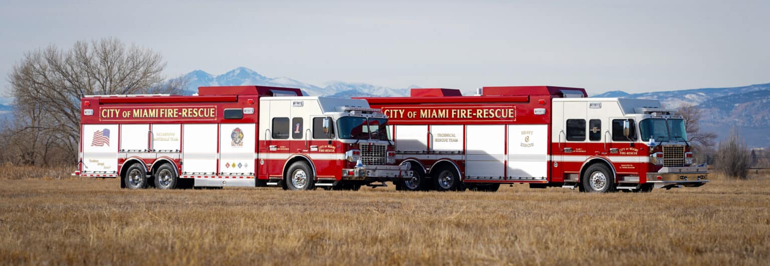 Miami Fire and Rescue, FL Heavy Rescue Walk-Thru #1205