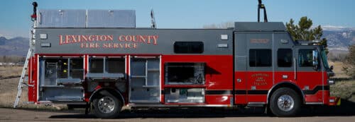 Lexington County Fire Service, SC Walk-In Hazmat Unit #1209