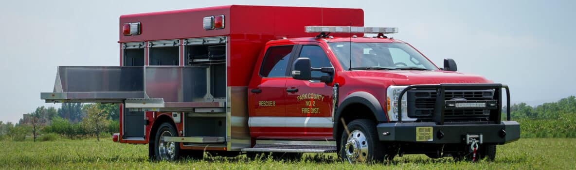 Park County Fire District (WY) Ford Light Rescue Truck #1275