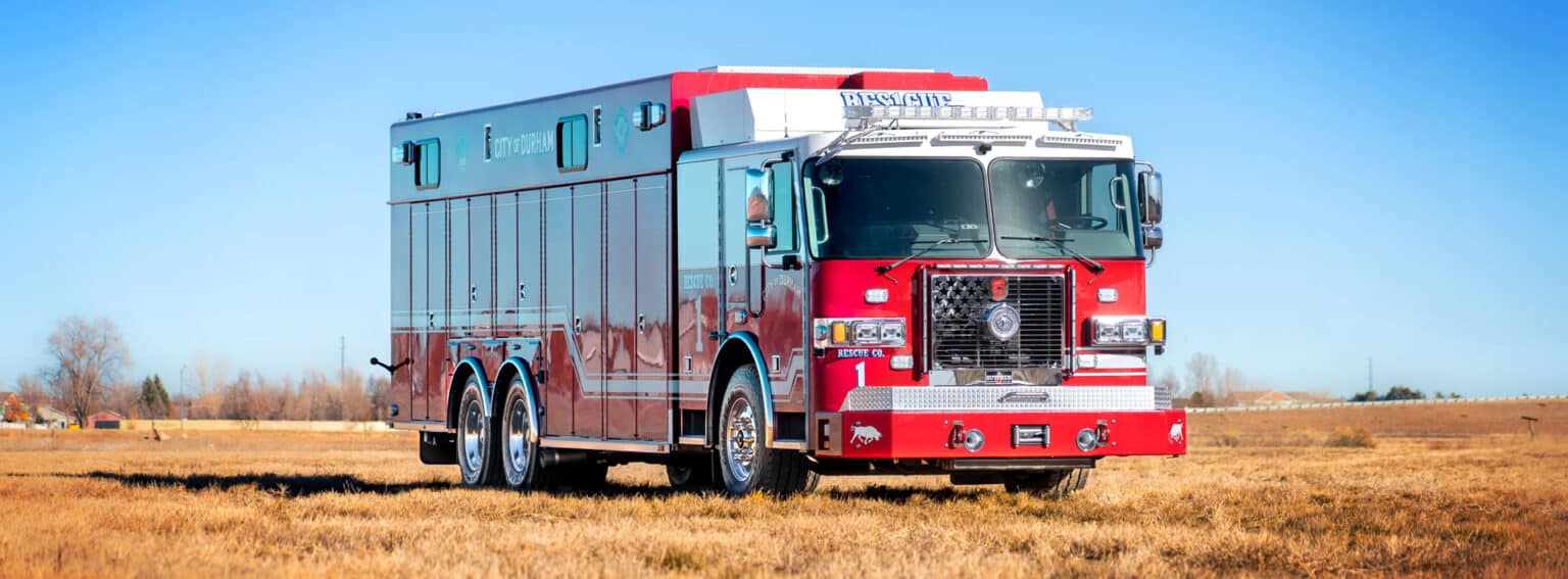 Durham (NC) Fire Department Walk-In Heavy Rescue #1255 - SVI Trucks